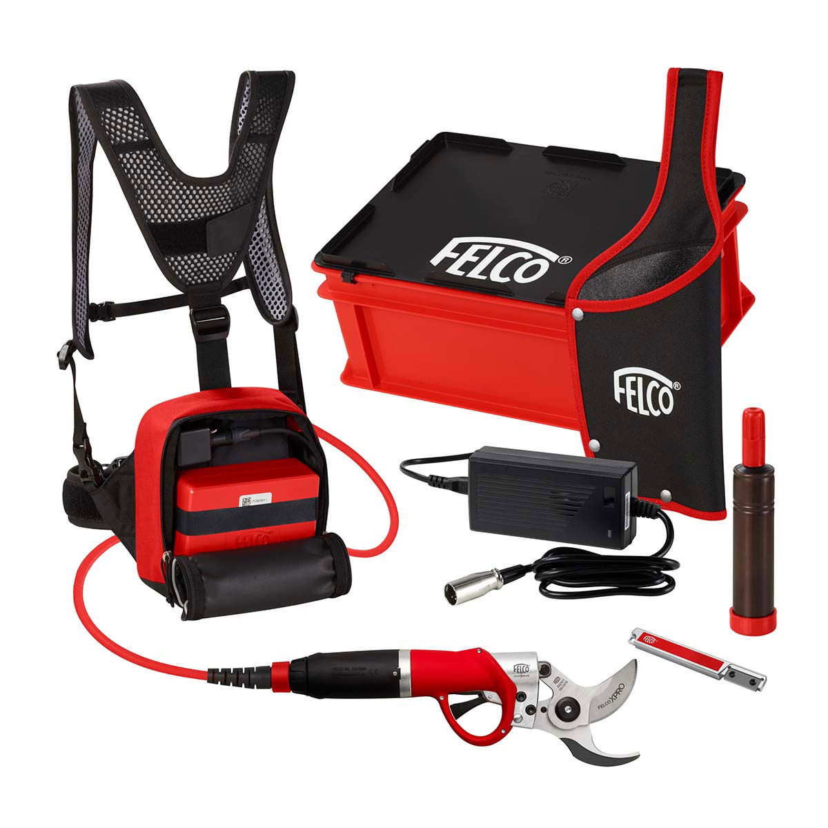 Felco 822+ elektrisk beskæresaks, komplet sæt | SN5416