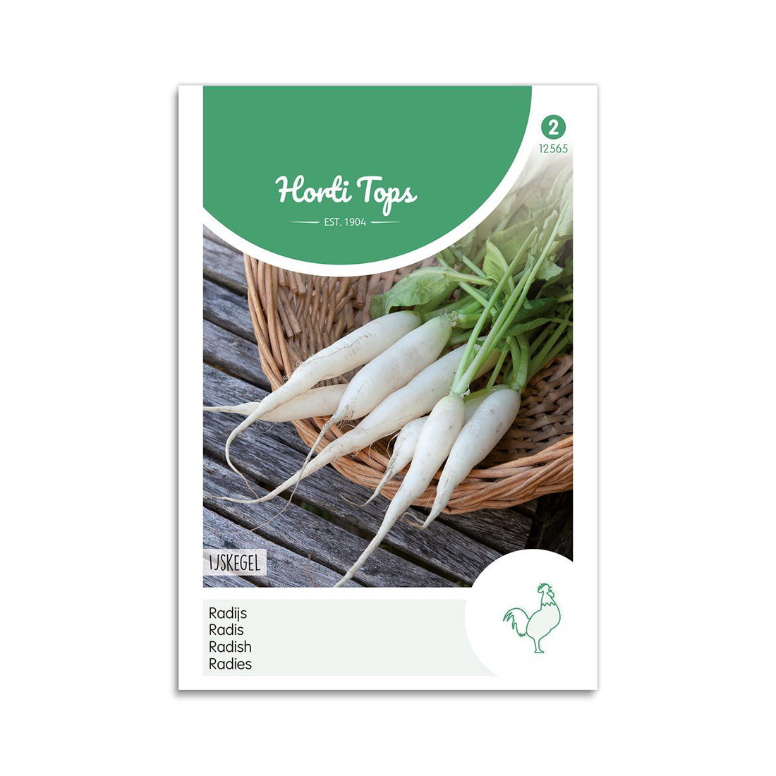Køb Radise frø "Ijskegel" - Horti Tops