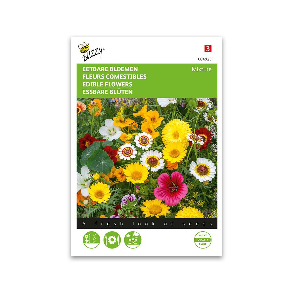 Spiselige blomster mix, frø | TP004925