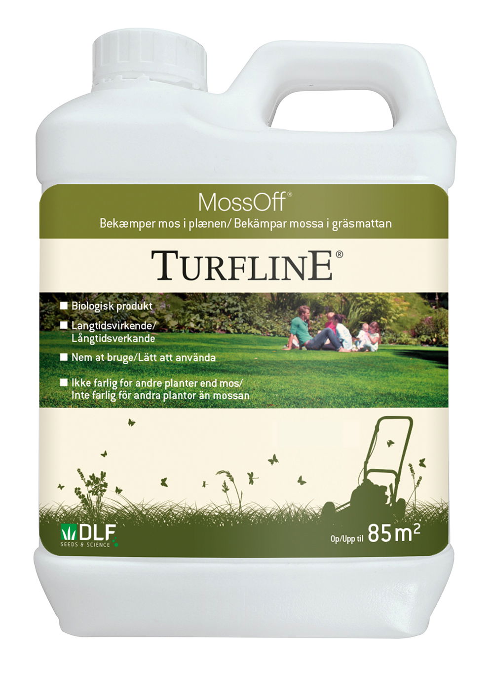 Køb Turfline Moss Off - bekæmper mos i græsplænen - 85 m2
