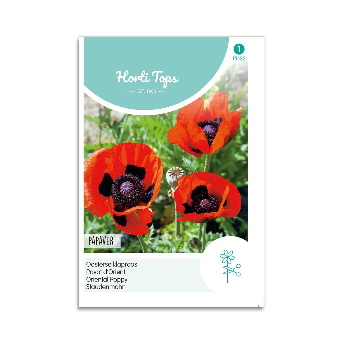 Køb Kæmpevalmue frø "Papaver" - Horti Tops